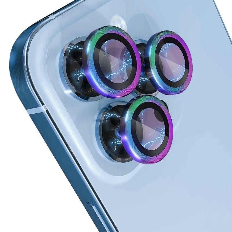 NORTHJO закалени стъкла с метална рамка за защита на лещата на задната ...