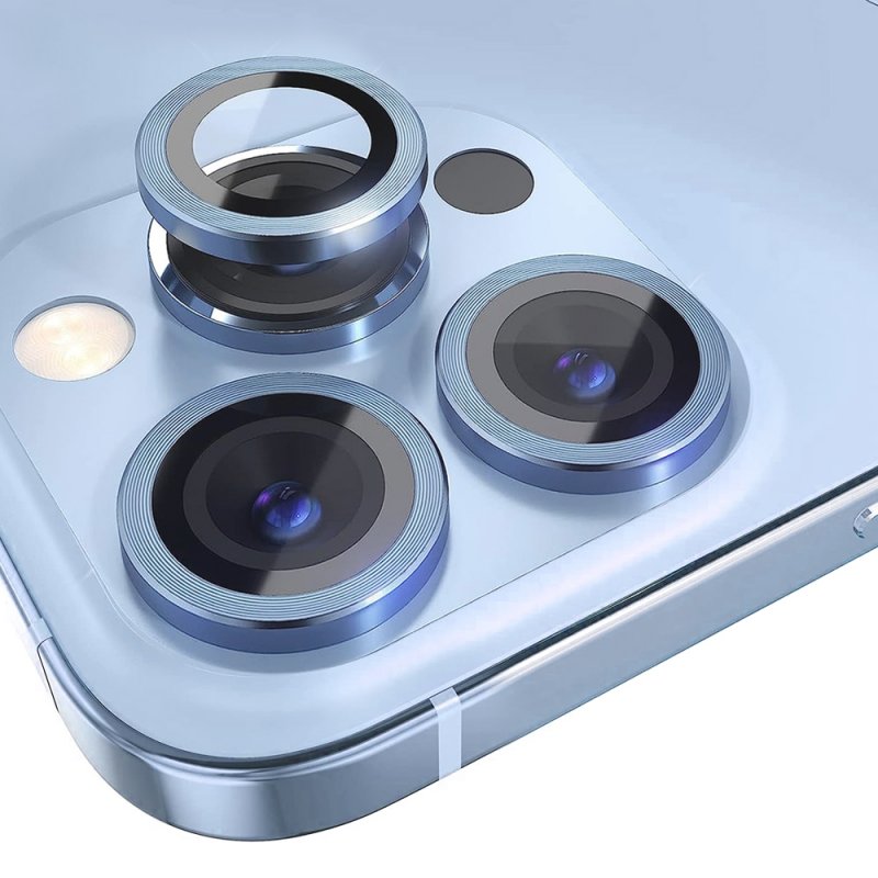 NORTHJO закалени стъкла с метална рамка за защита на лещата на задната ...