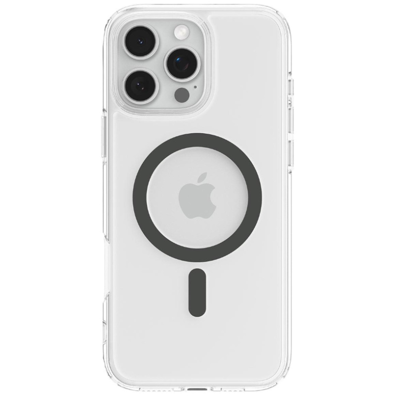 Spigen Ultra Hybrid Transparent Cover with Grey MagSafe за iPhone 16 Pro Max - Clear - Appleking.bg
