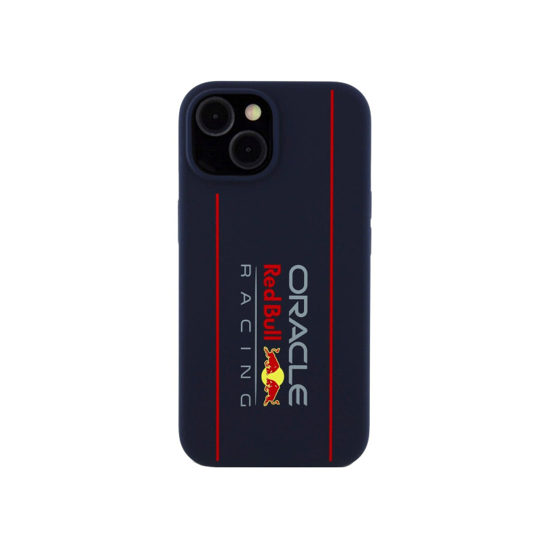 Oracle Red Bull Racing Силиконов кейс Vertical Logo с MagSafe за iPhone ...